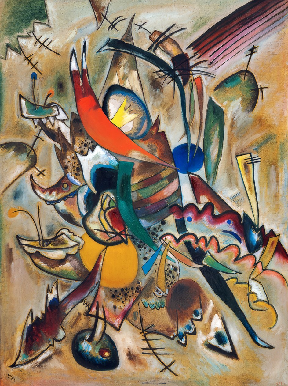 Painting with Points by Wassily Kandinsky: Fine art print