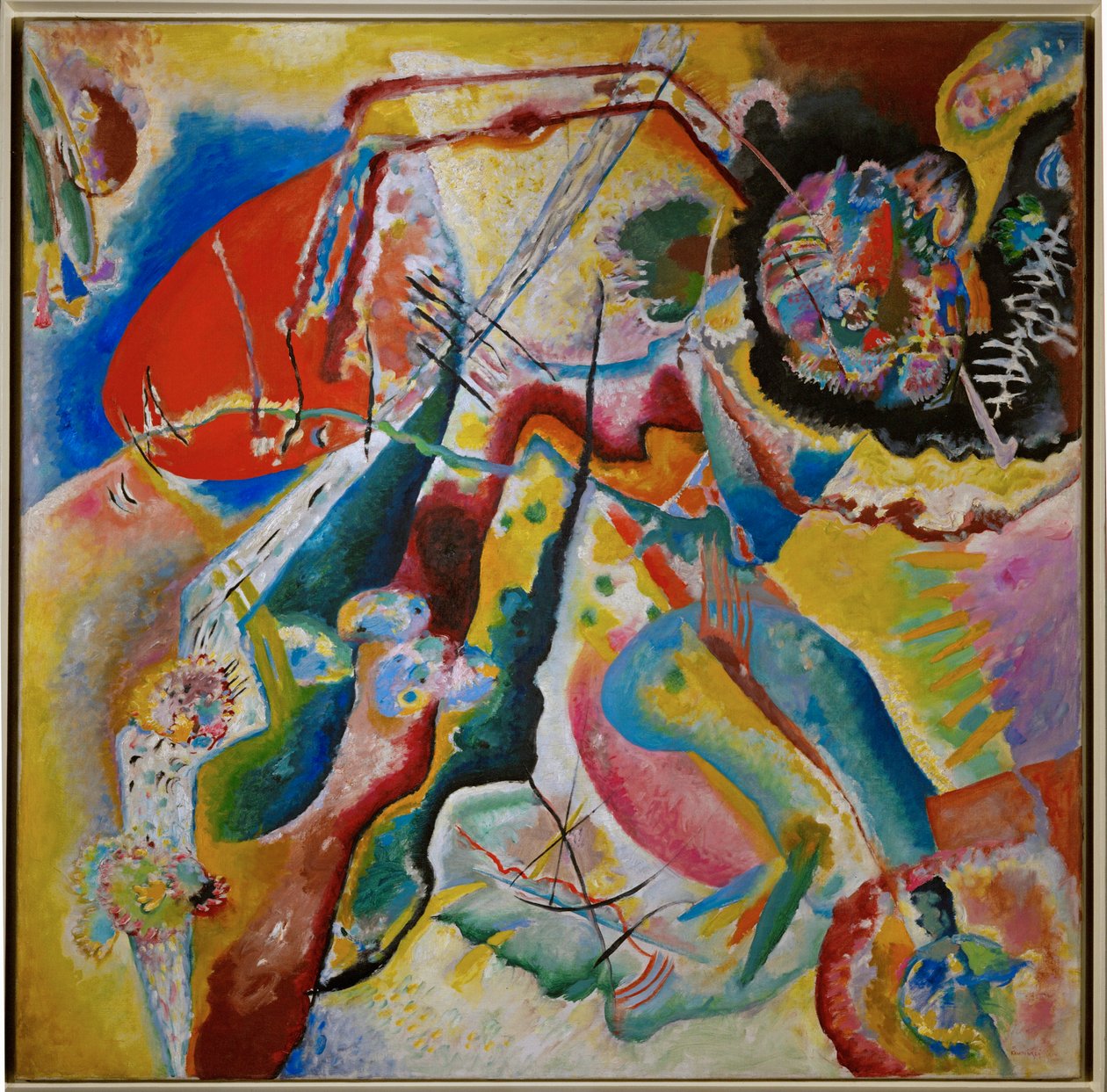 The Red Spot by Wassily Kandinsky: Buy fine art print