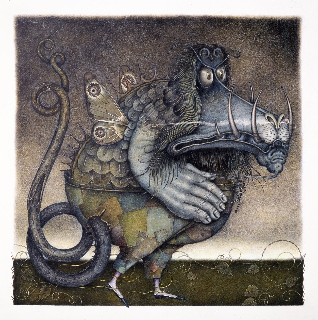 Megalump Stomped Off by Wayne Anderson: Buy fine art print