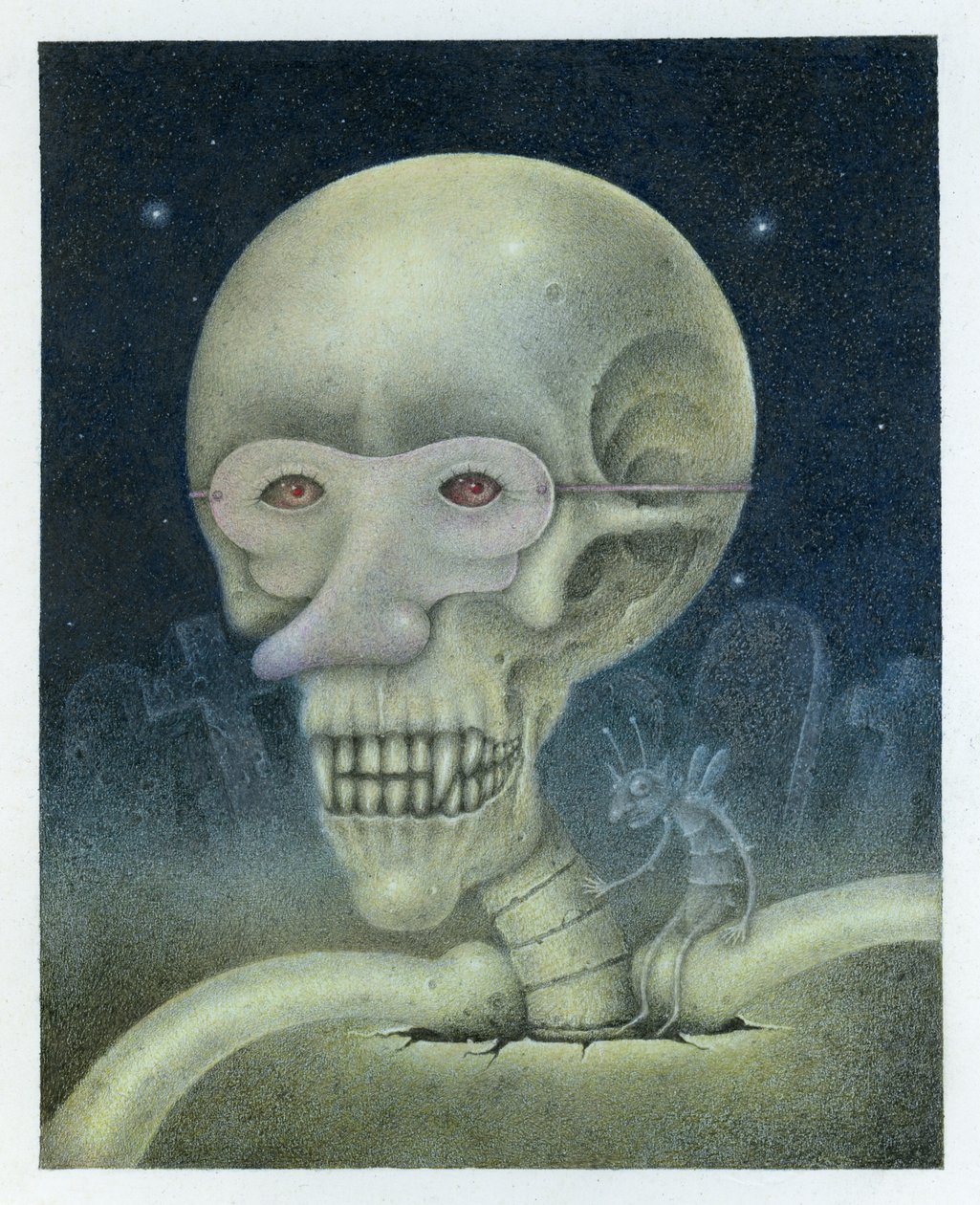 Skellybones and Grubsteak by Wayne Anderson