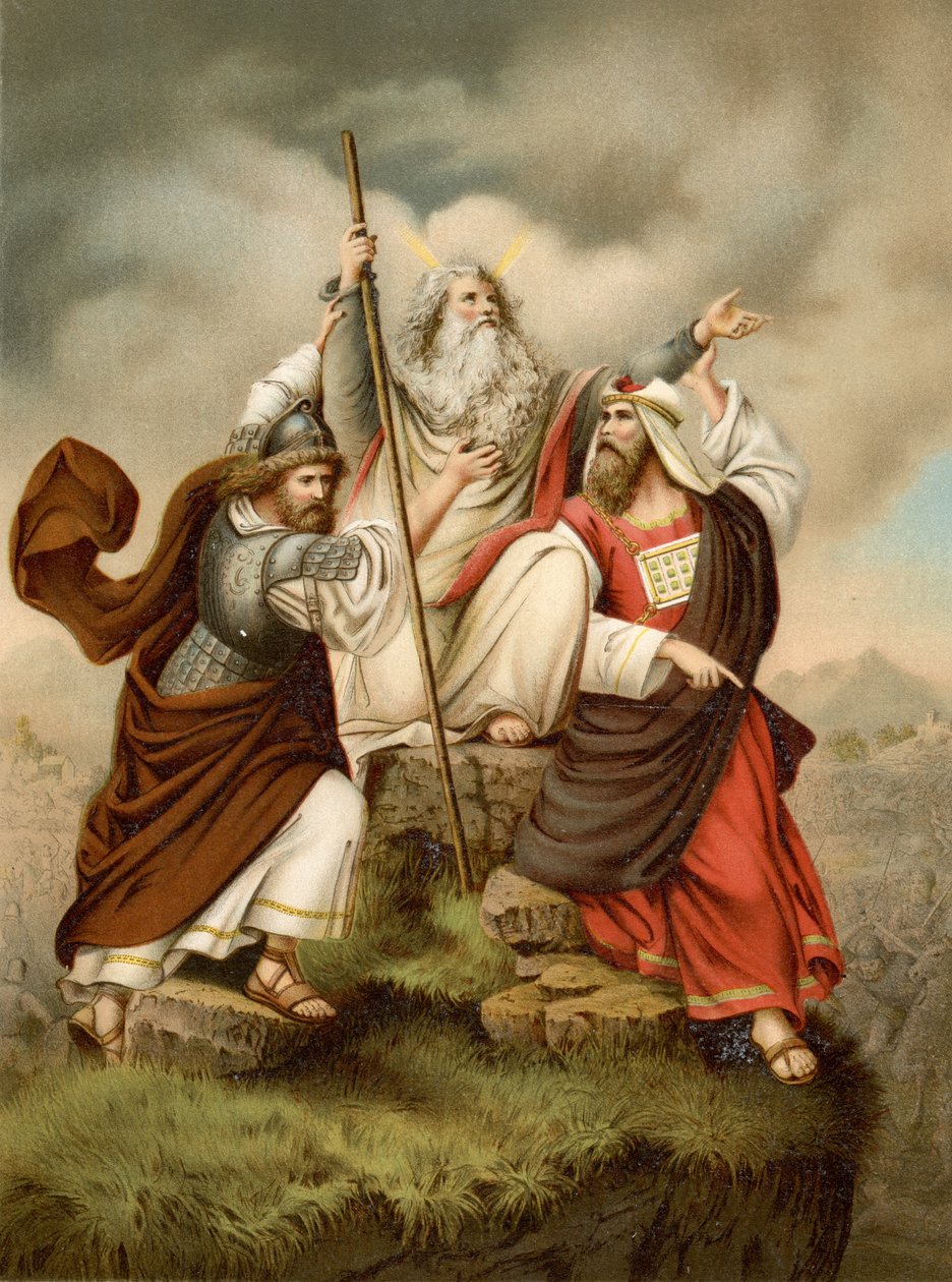 moses and amalek coloring pages