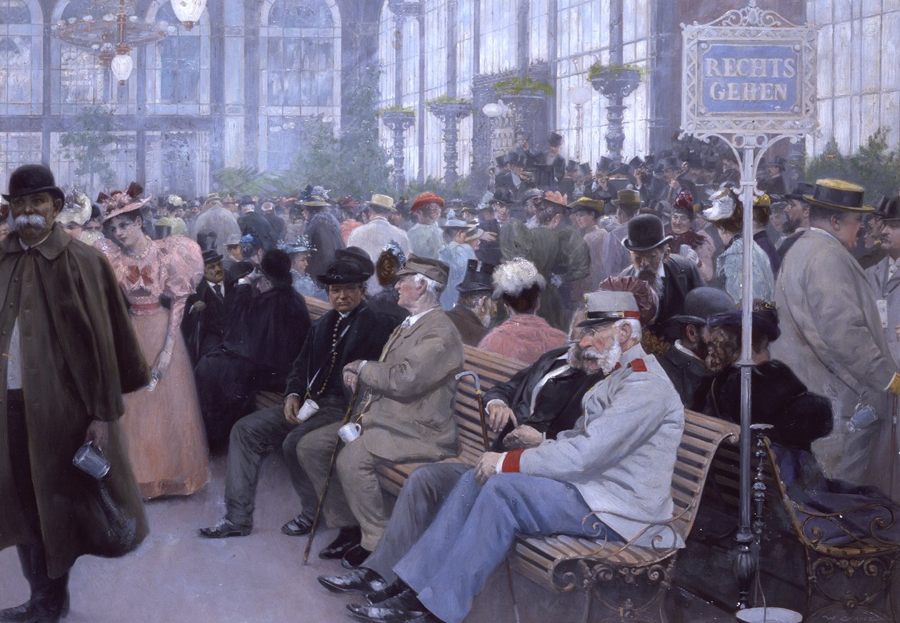 The Sprudel-Colonnade by Wilhelm Gause: Buy fine art print