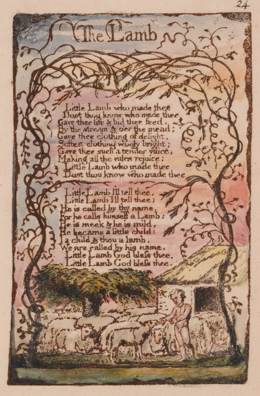 Songs of Innocence and of Experience, Plate 24