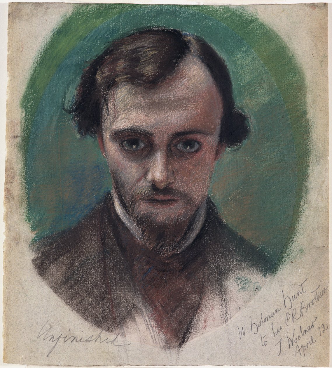Dante Gabriel Rossetti Self Portrait