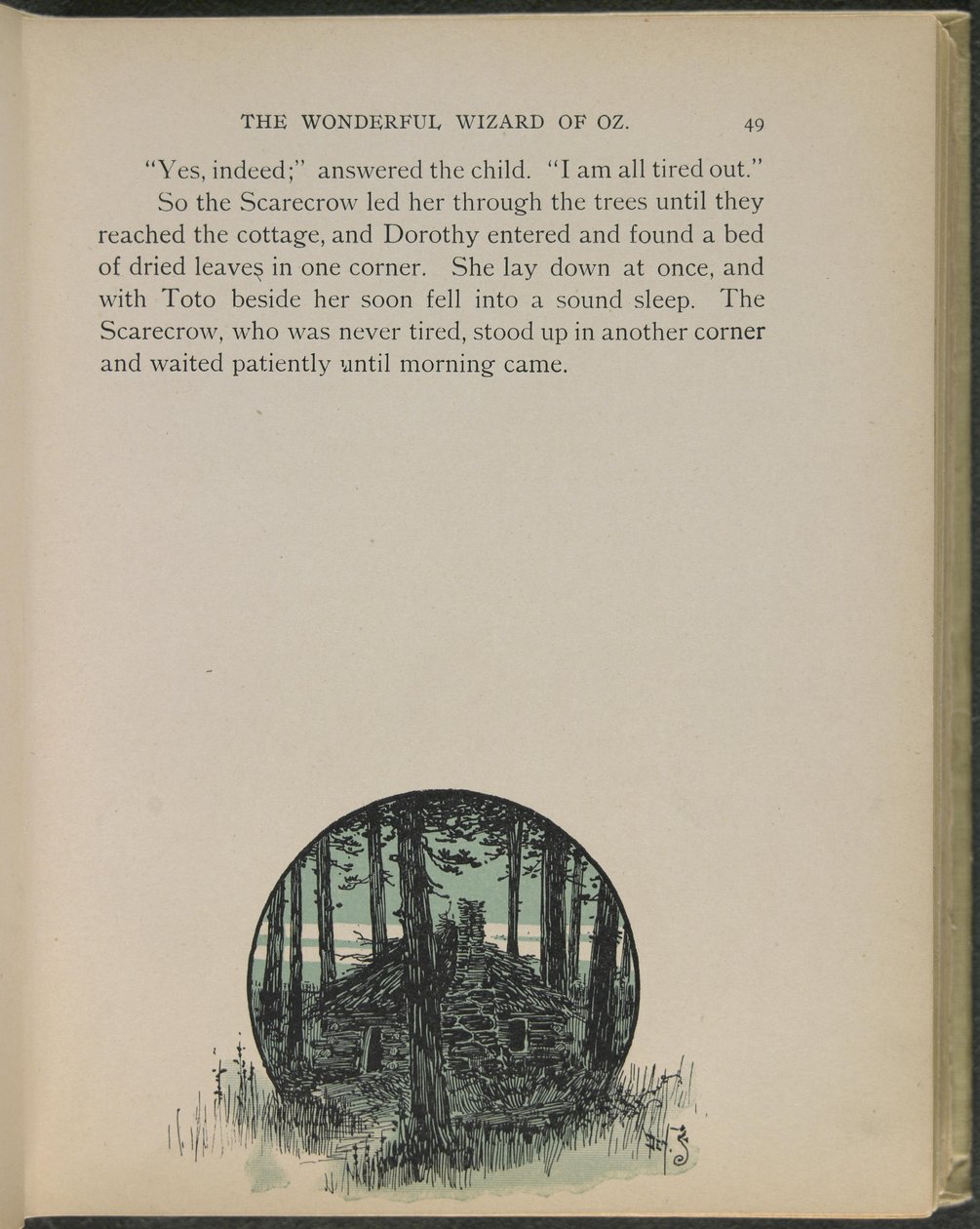 Illustration from "The Wonderful Wizard of Oz" by Lyman Frank Baum