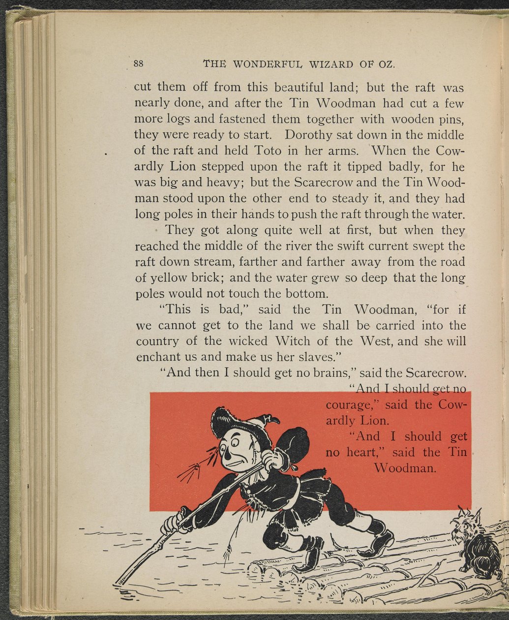 Illustration from "The Wonderful Wizard of Oz" by Lyman Frank Baum