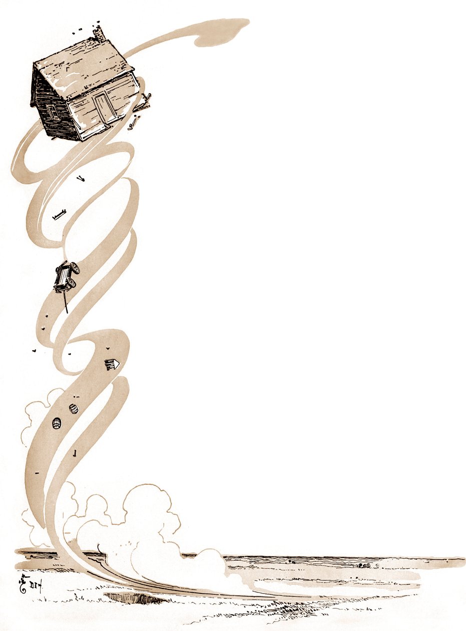 The Wonderful Wizard of Oz - The Wizard of Oz: Drawing by Denslow ...