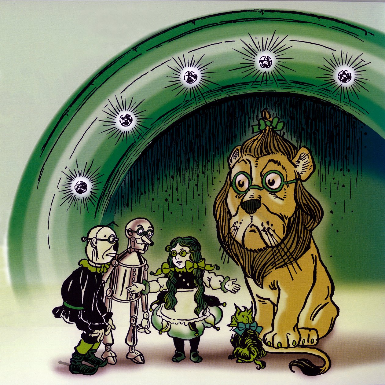 The Wonderful Wizard of Oz - The Wizard of Oz: drawing by Denslow ...