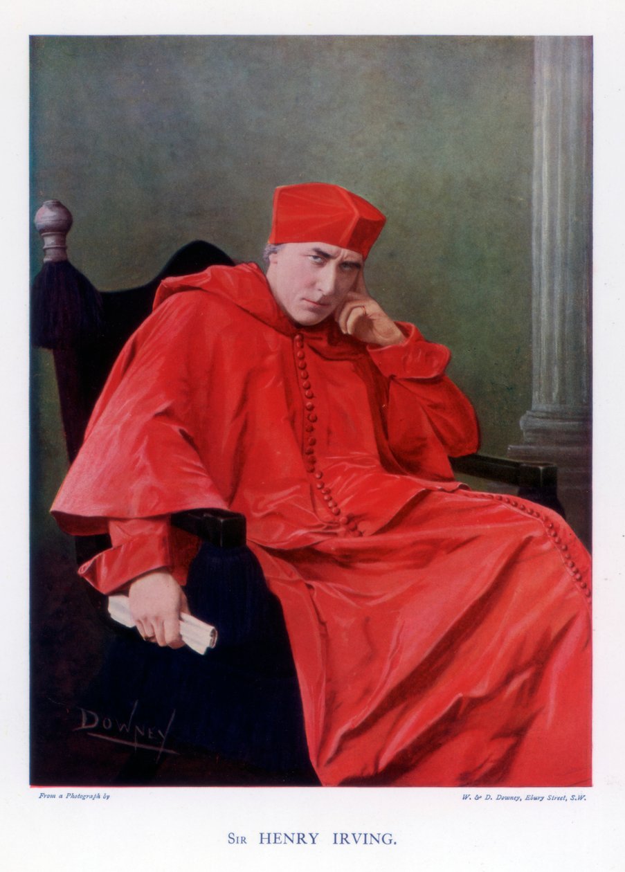 Sir Henry Irving, Famous British Stage Actor of the Victorian Era