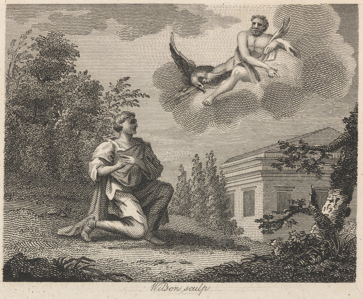 The Father and Jupiter by Wilson: Buy fine art print