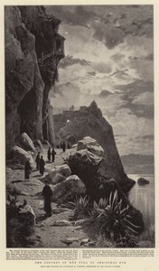 A Fisherman and Mermaids in the Blue Grotto on Capri