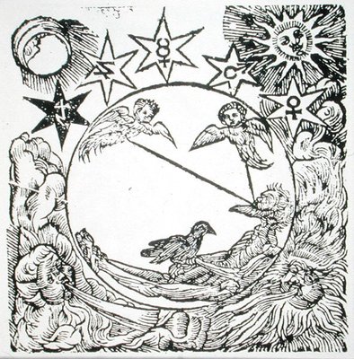 Allegory of Putrefaction, from Basile Valentine's 'Azoth'