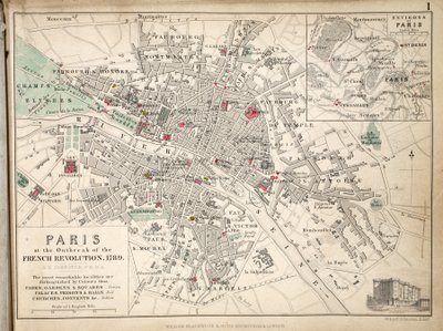 French Revolution Map 1789