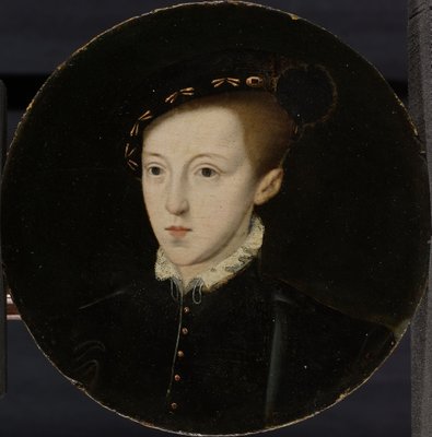 Portrait of Edward VI (1537-1553), c.1550 (oil on panel)