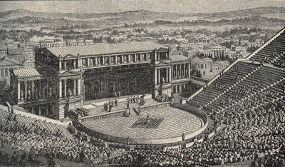 Ancient Greek Theatre Of Dionysus