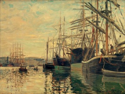 Claude Monet Harbor