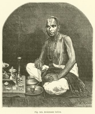 Indian Brahmin by European School: Buy fine art print