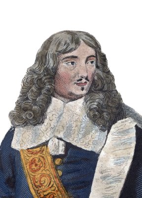 John Baptiste Colbert Portrait Of Jean Baptiste Colbert (1619 1683)