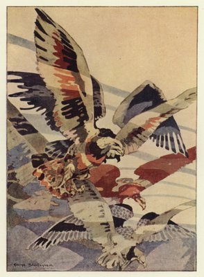 awesome eagle drawing