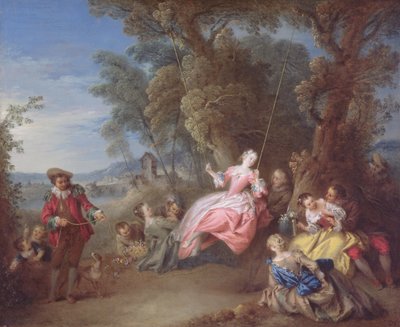 Rococo Painting The Swing