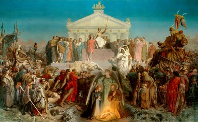 Roman Emperor Augustus Painting