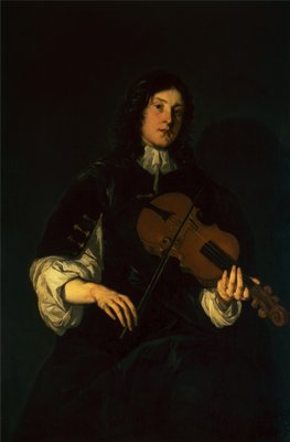 Baroque Violin Painting