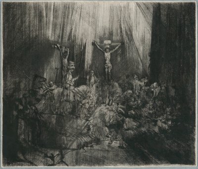 Christ Crucified between the Two Thieves: 'The Three Crosses'