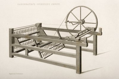 Industrial Revolution Inventions Spinning Jenny