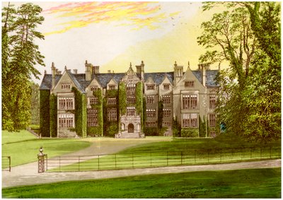 Wroxton Abbey, Oxfordshire, home of the North family, c1880
