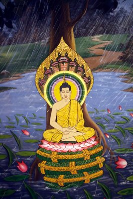 Siddhartha Gautama Under Bodhi Tree