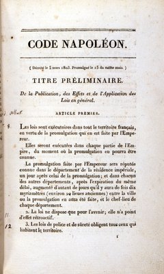 Napoleonic Code