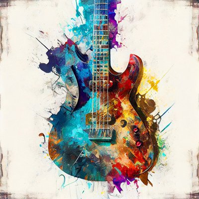 Abstract Music Art Prints