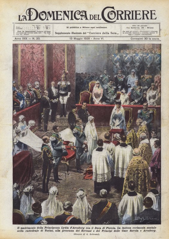The Marriage of Princess Lydia d'Arenberg with the Duke of Pistoia