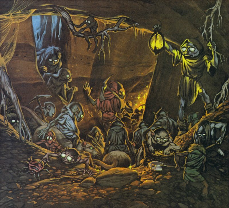 Gnomes by Angus McBride: Highest-quality art reproduction