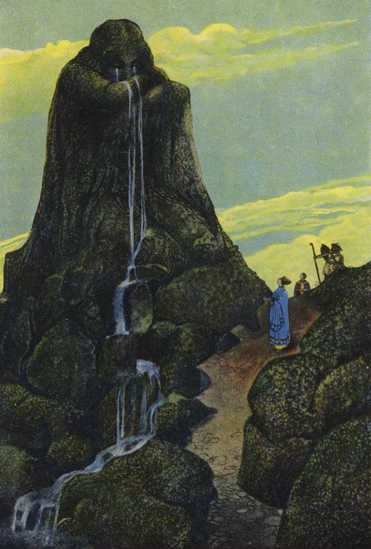 Niobe transformed into the Weeping Rock by Artus Scheiner