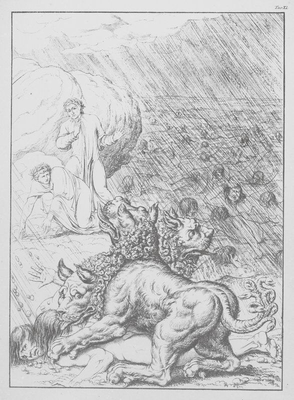 Dante's Divine Comedy, Inferno, Plate XI by Bernhard Schuler