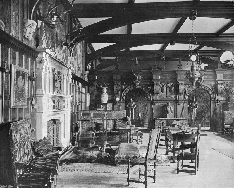 The Great Hall by Charles Latham: Buy fine art print