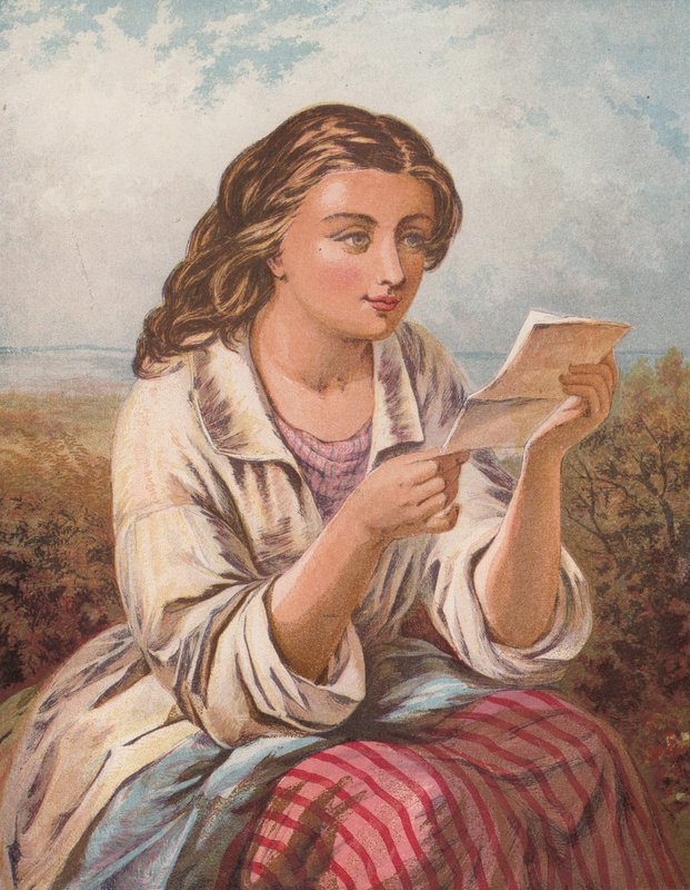 The Letter by Edward John Cobbett: Buy fine art print