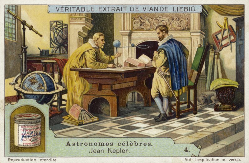 Johannes Kepler, German mathematician and astronomer