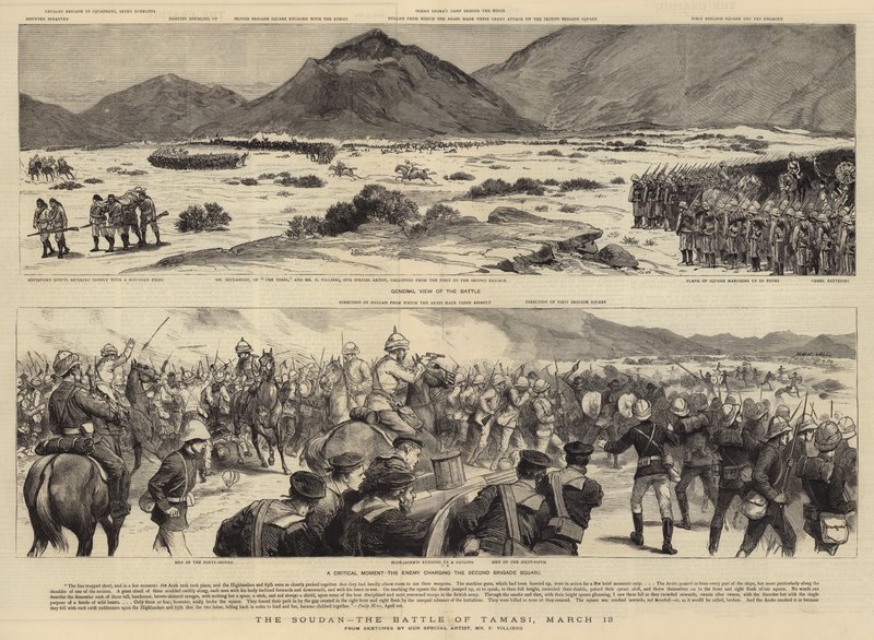 The Soudan, the Battle of Tamasi, 13 March
