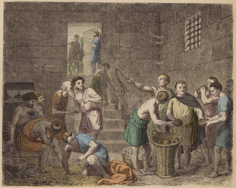 Ancient Roman Slaves 50 Roman Slaves Found Buried With 'Care' In