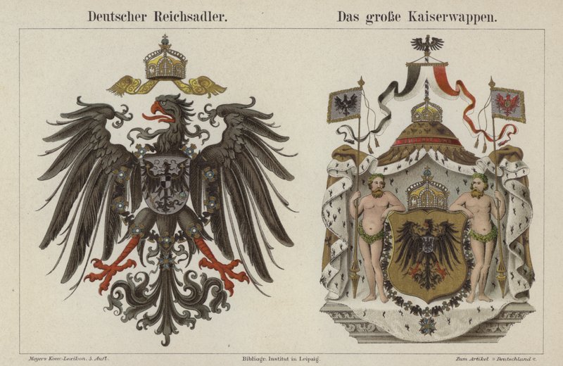 Imperial German Eagle Crest