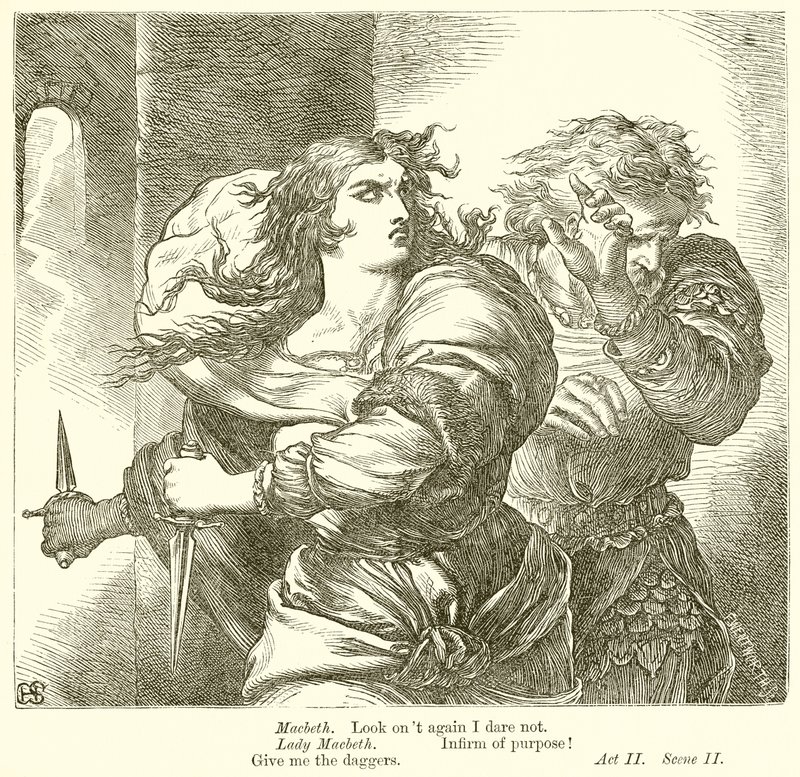 Macbeth by Henry Courtney Selous: Buy fine art print