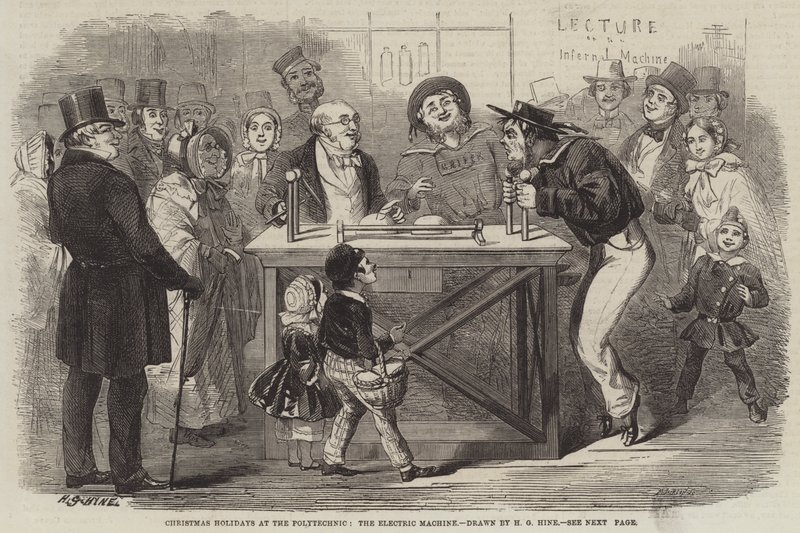 Christmas Holidays at the Polytechnic, the Electric Machine