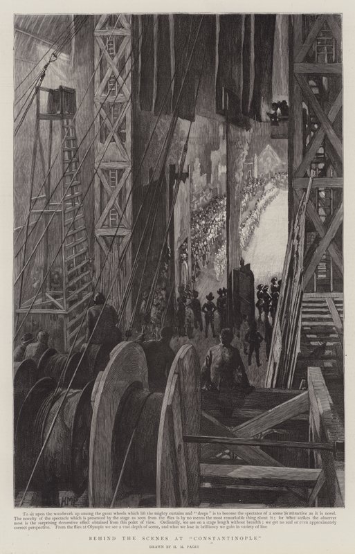 Behind the Scenes at Constantinople, at Olympia