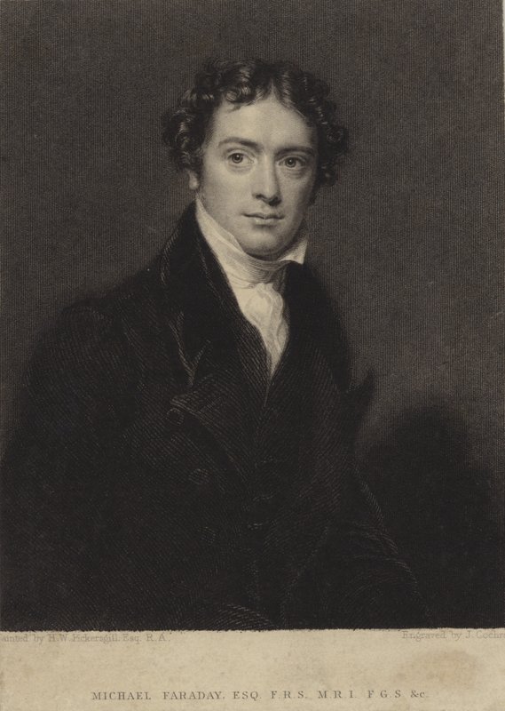 Michael Faraday by Henry William Pickersgill: Fine art print