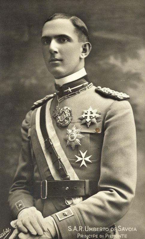 King Umberto II of Italy by Italian Photographer