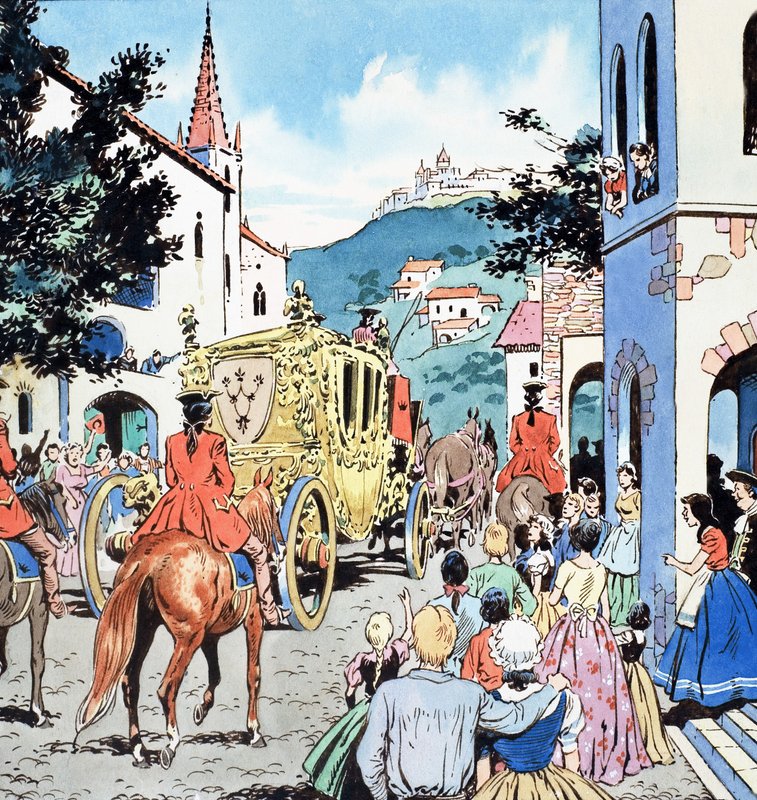 The Story of Donkey-Skin by Jesus Blasco: Fine art print