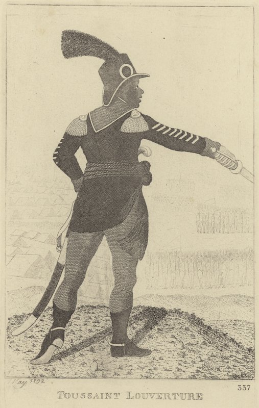 Portrait of Toussaint Louverture by John Kay: Fine art print