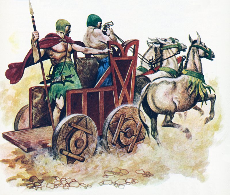 Sumerian Chariot by Peter Jackson: Premium art reproduction